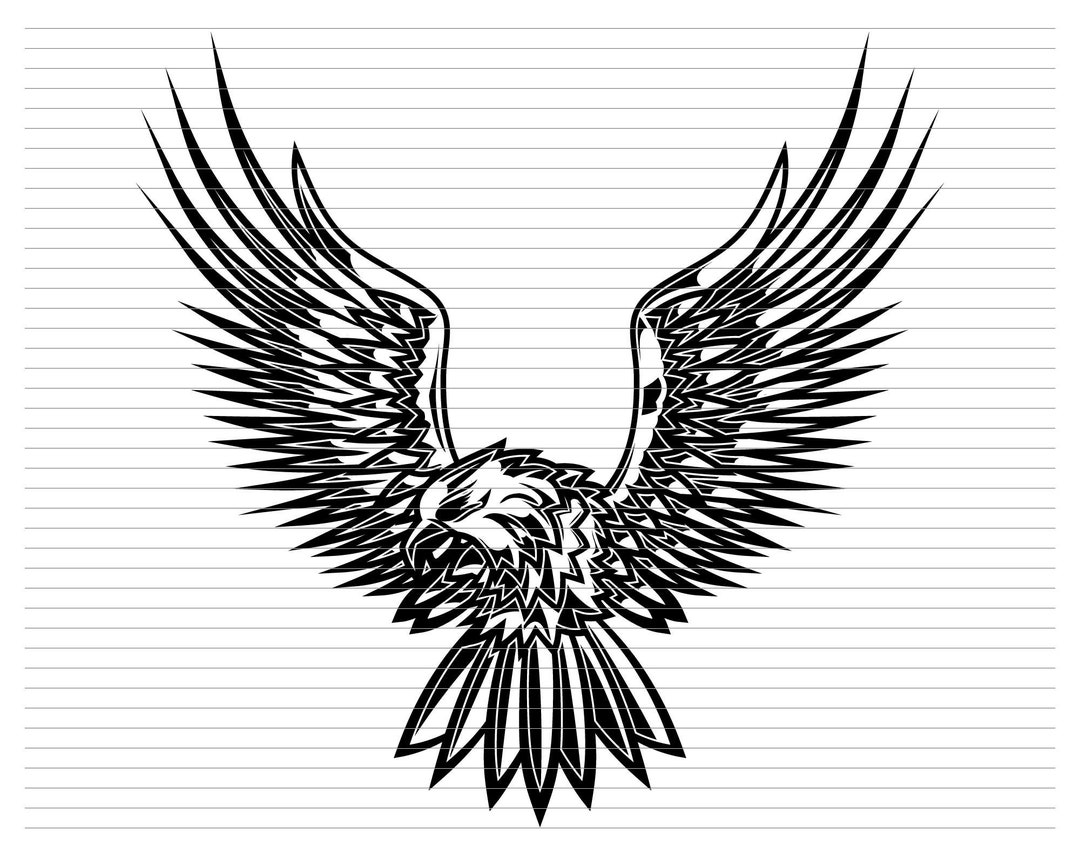 EAGLE WINGS SVG, Eagle Svg, Wild Eagle, Eagle Wings, Banner Svg, Eagle ...