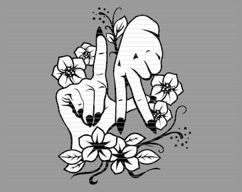 LA HAND SIGN, Los Angeles Hand Sign, Los Angeles Gesture, La Gesture ...