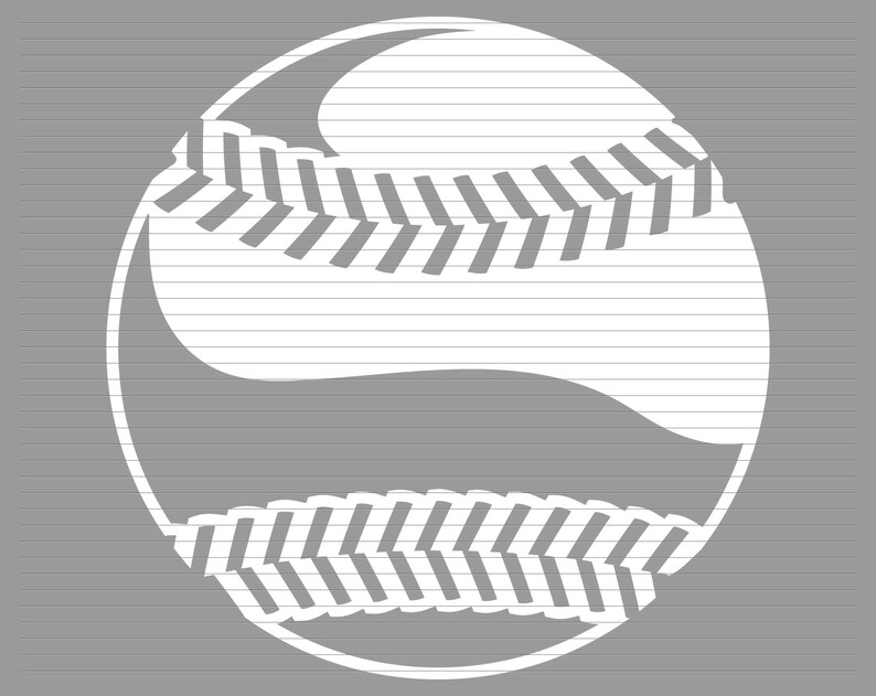 BASEBALL BALL SVG Baseball Clipart Baseball Sport Svg - Etsy