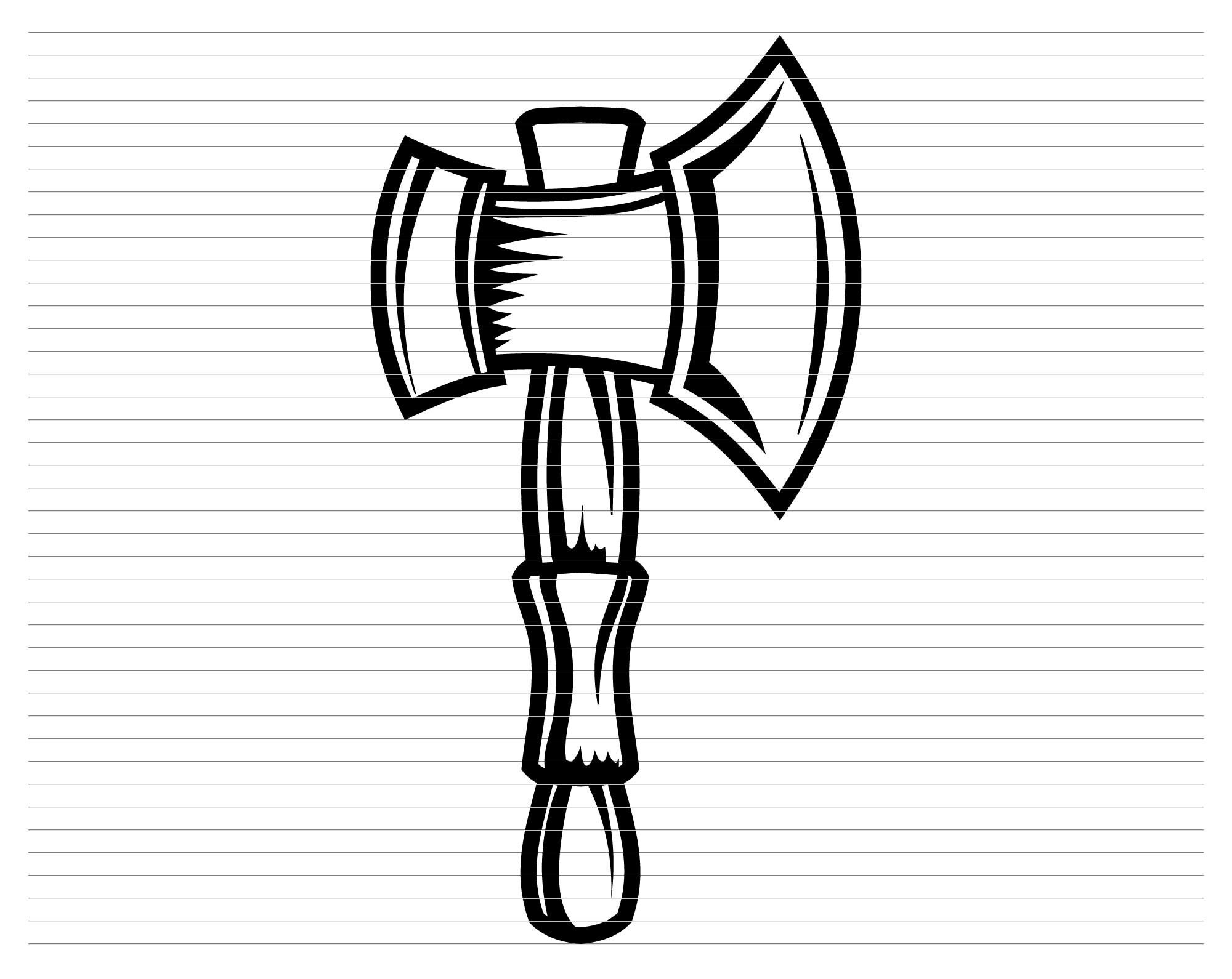 HATCHET SVG Axe Indian Weapon Native American Hatchet - Etsy