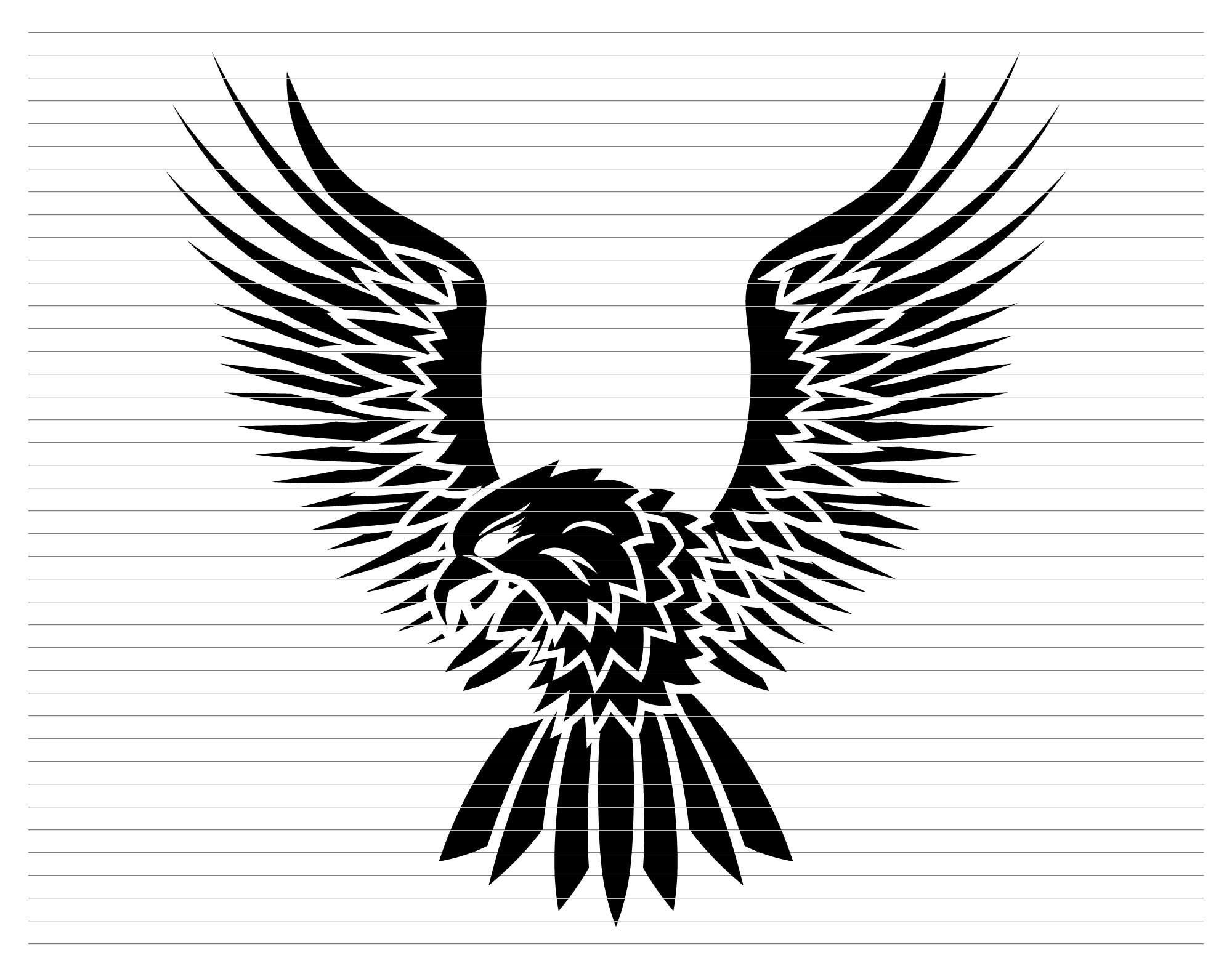 EAGLE WINGS SVG, Eagle Svg, Wild Eagle, Eagle Wings, Banner Svg, Eagle ...