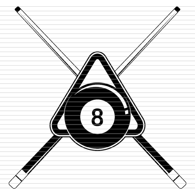 Billiards Svg - Etsy