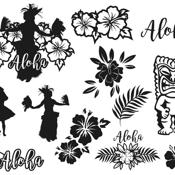 Hawaiian Svg File - Etsy