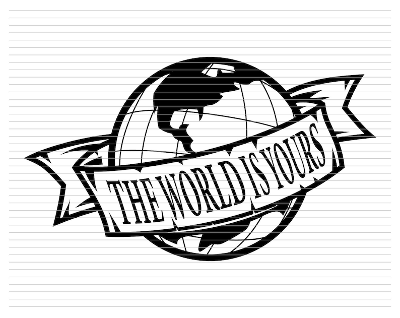 The World is Yours Svg, the World is Yours, World Svg, Globe Svg, the ...