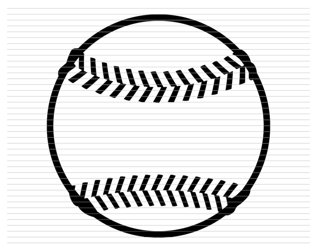BASEBALL BALL SVG, Baseball Clipart, Baseball Sport Svg, Baseball Field ...