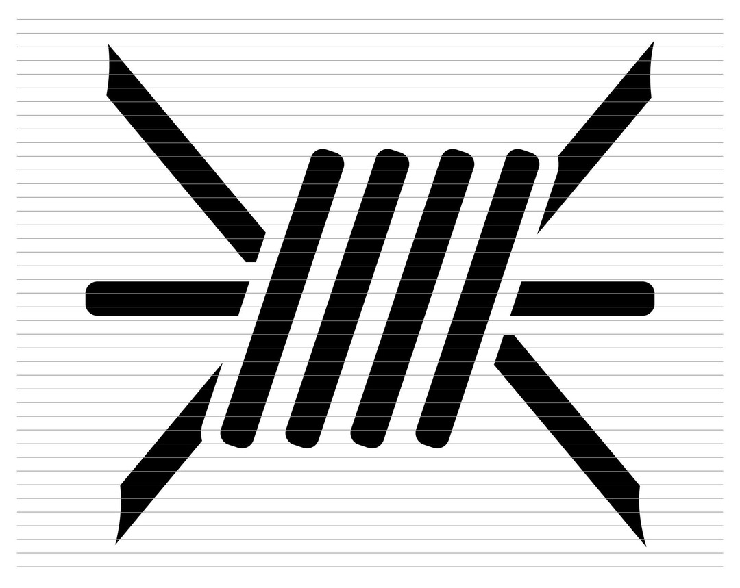 BARBED WIRE SVG Barbed Wire Clipart Security Wire Barbed Wire Clip Art ...