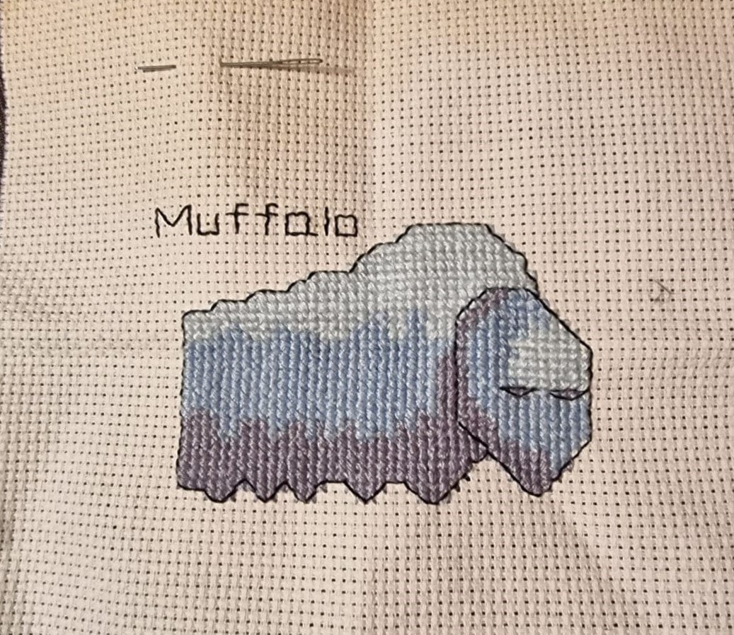 Pattern #2: Muffalo From Rimworld - Etsy