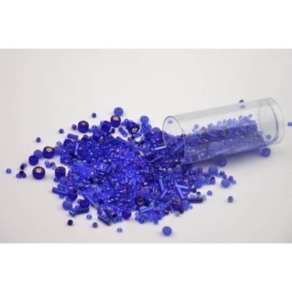 Shades of Blue Beads - Etsy