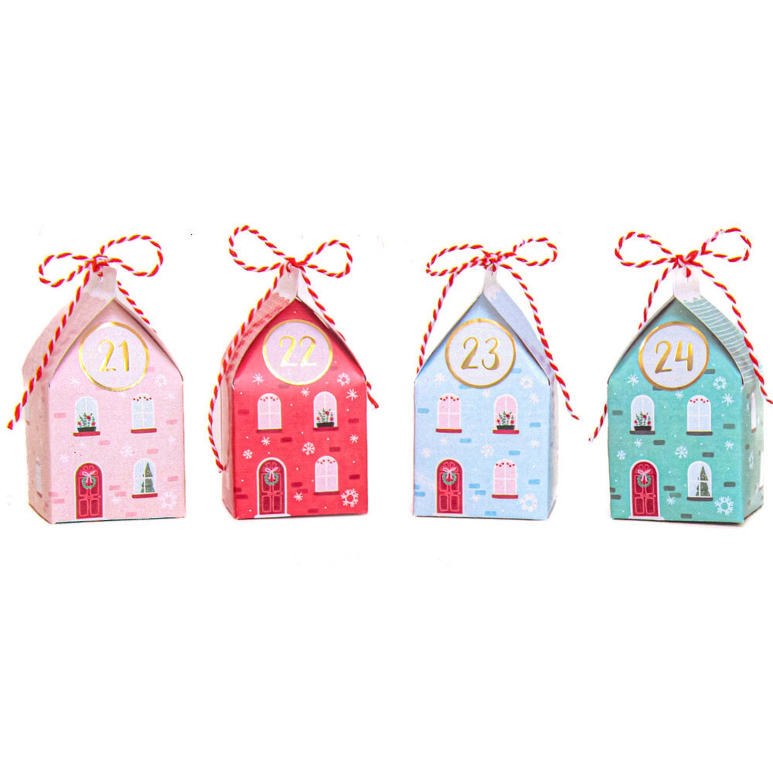 Make Your Own Advent Calendar Kit DIY Christmas Advent Boxes - Etsy