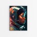 Retro Space Poster,female Astronaut,outer Space Print,space Poster,wall ...