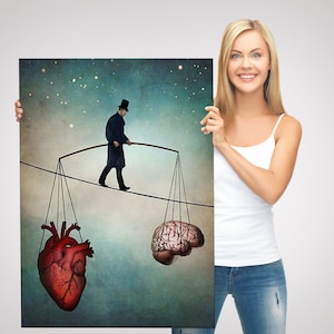 Therapy Wall Art, Psychology Decor, Mental Health Poster, Mindfulness ...