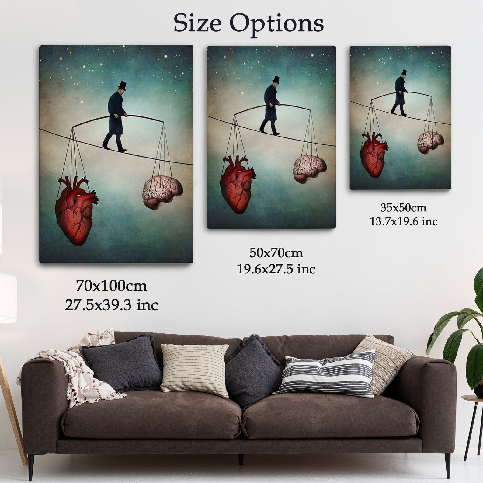 Therapy Wall Art, Psychology Decor, Mental Health Poster, Mindfulness ...