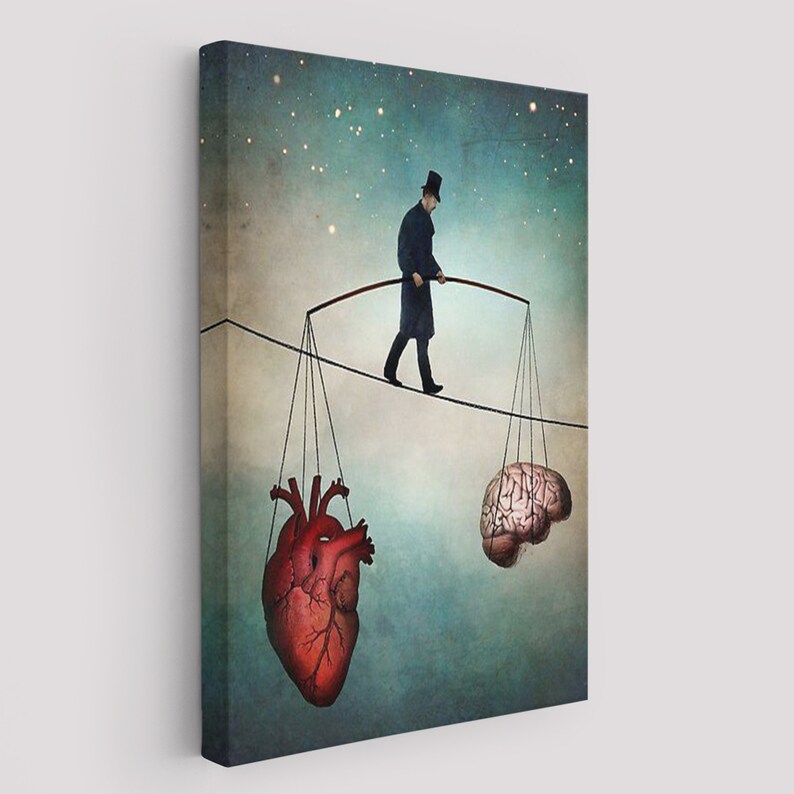 Therapy Wall Art, Psychology Decor, Mental Health Poster, Mindfulness ...