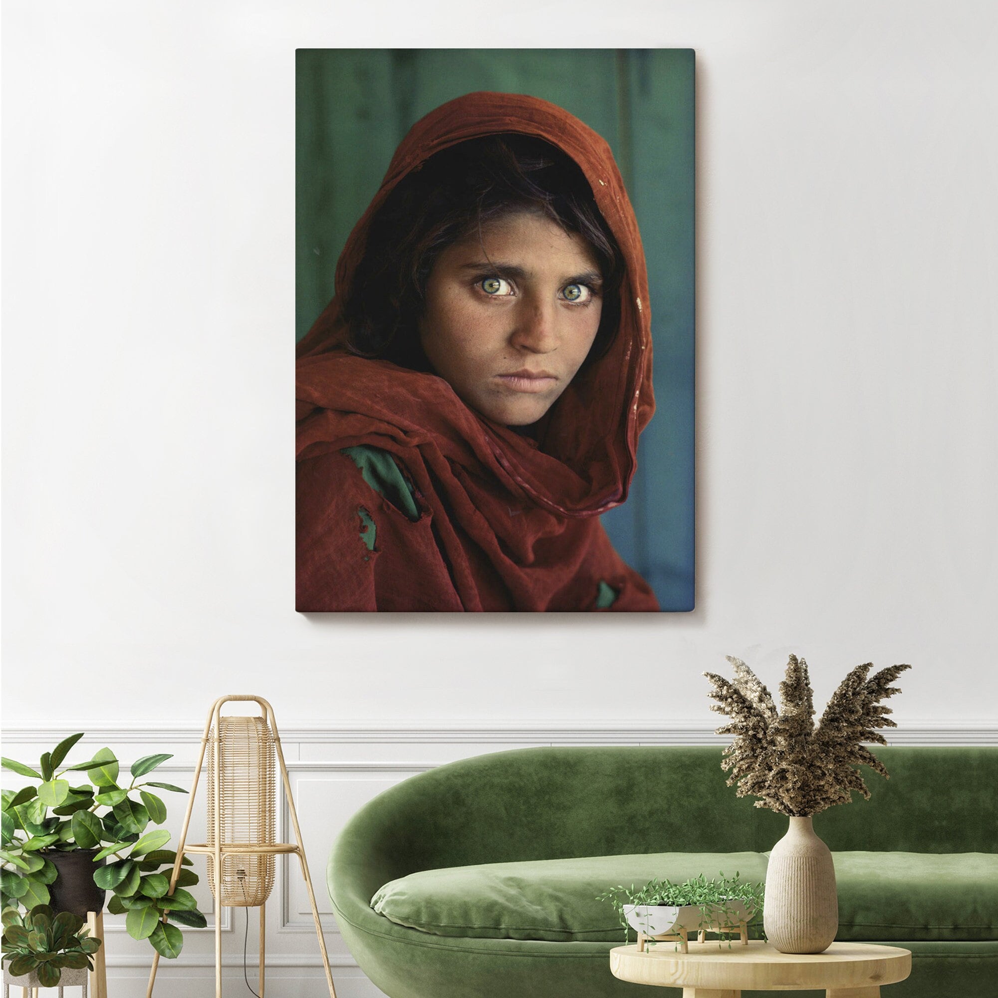 Steve Mccurry Afghan Girl Poster