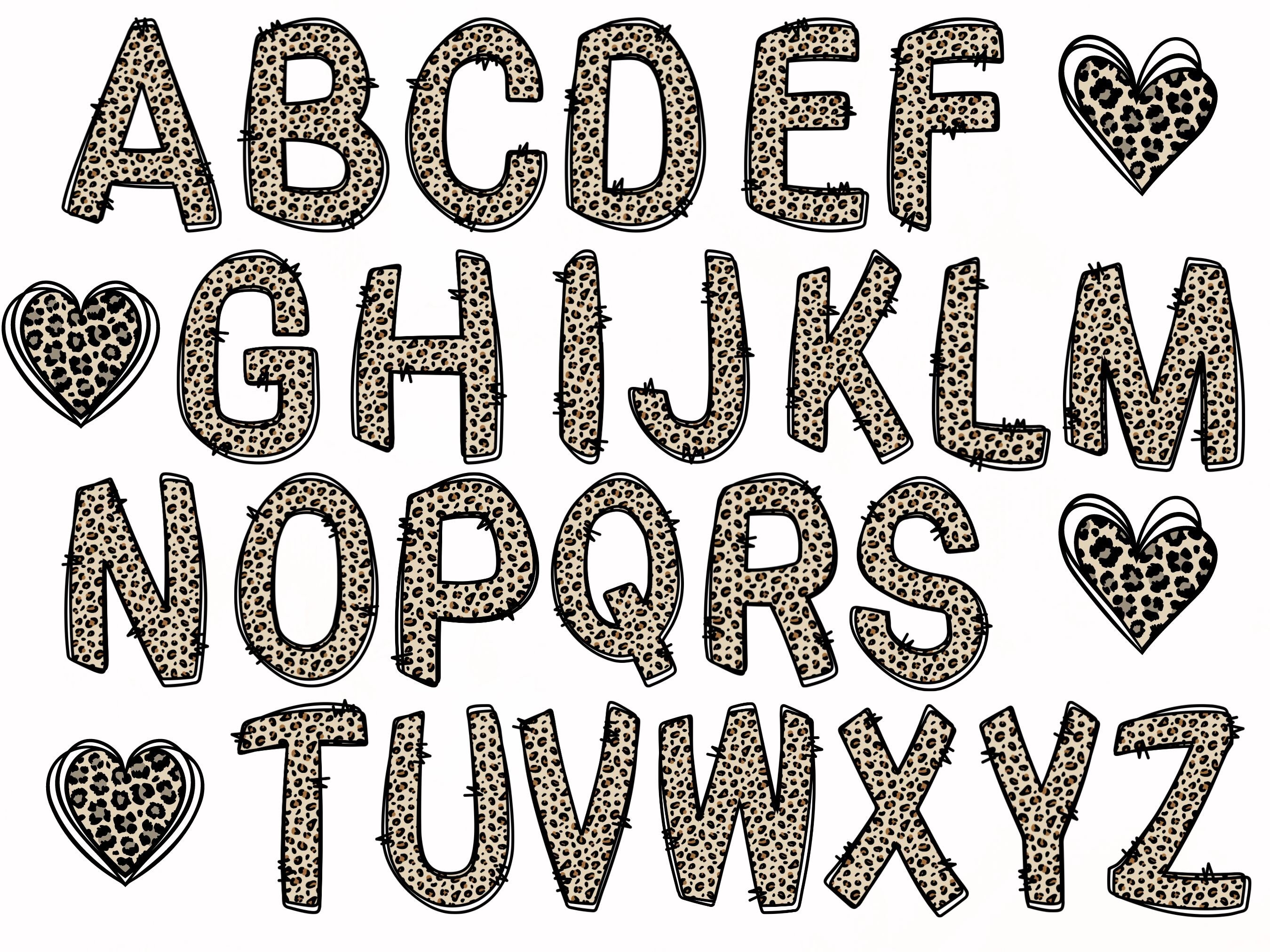 Doodle Alphabet Font PNG, Alphapack, Transparent Doodle, PNG Bundle ...