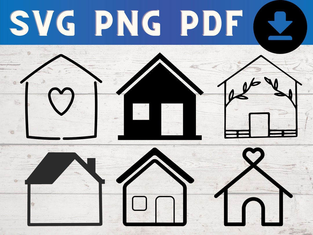 Home Svg, Home Png, Home Vector, Home Clip Art, Home Silhouette, Home ...