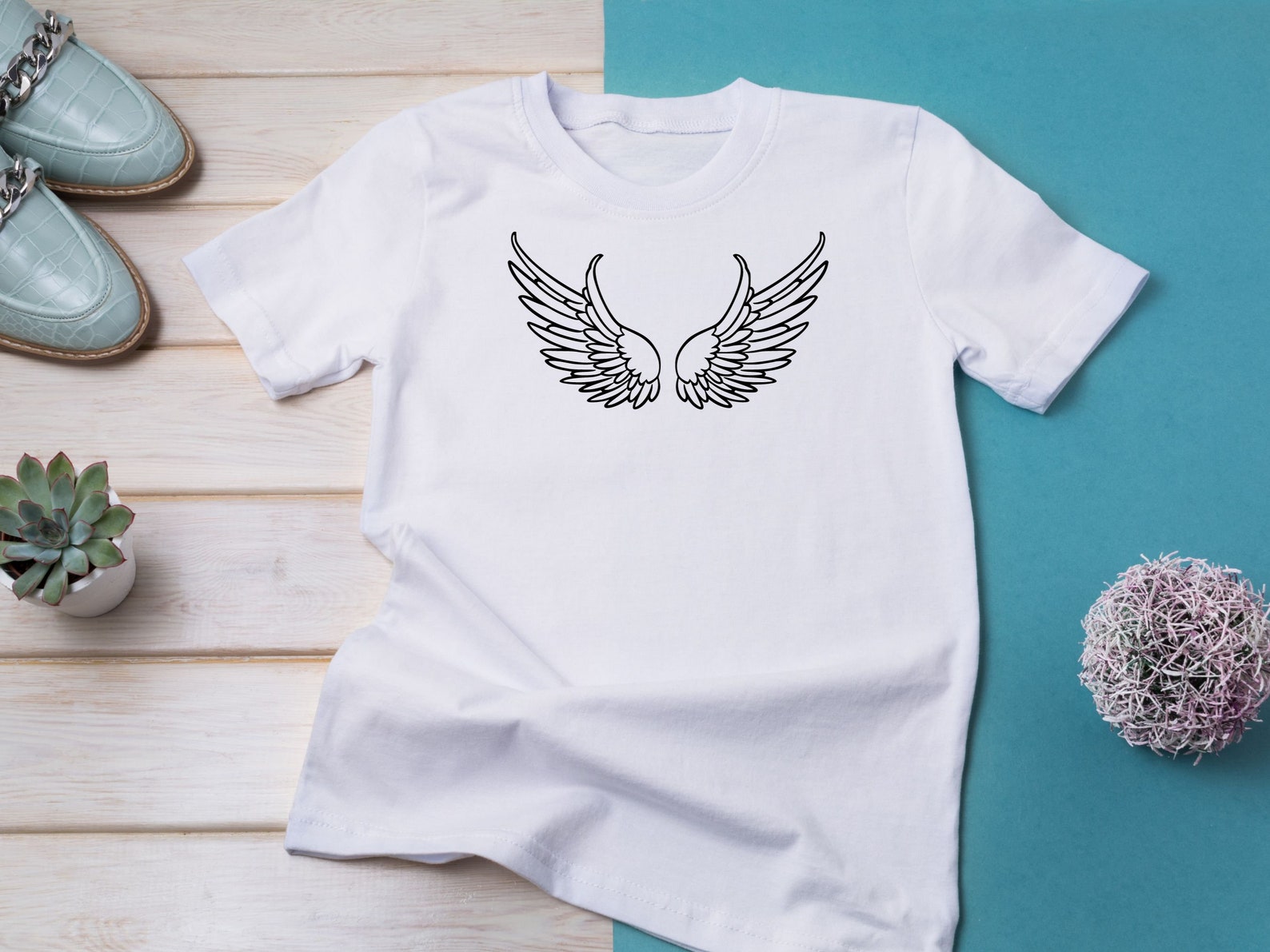 Angel Wings SVG, Angel Wing SVG, Angel Wings PNG, Wings Shape, Angel in ...