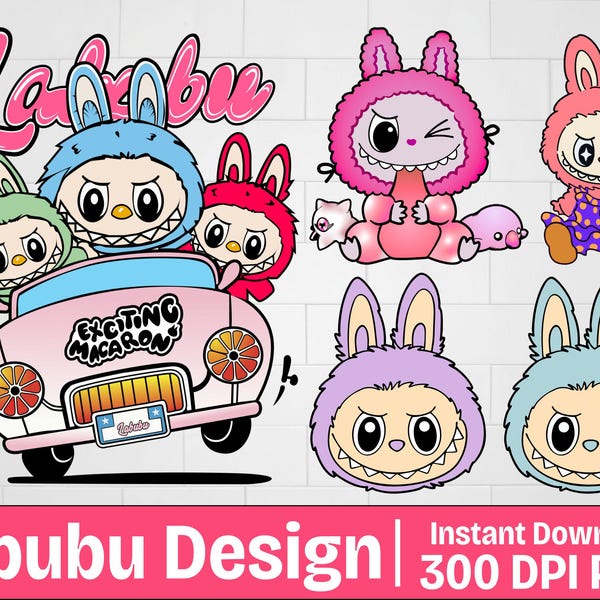 Labubu Png Transparent - Etsy