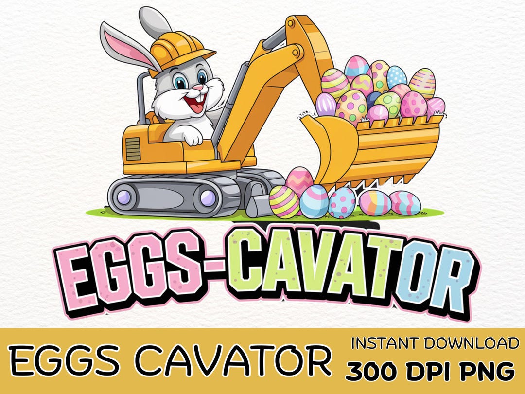 Happy Easter Png, Retro Easter Png, Watercolor Eggs-cavator Png, Easter ...