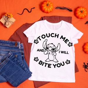 Touch Me and I Will Bite You, Lilo & Stitch SVG - Etsy