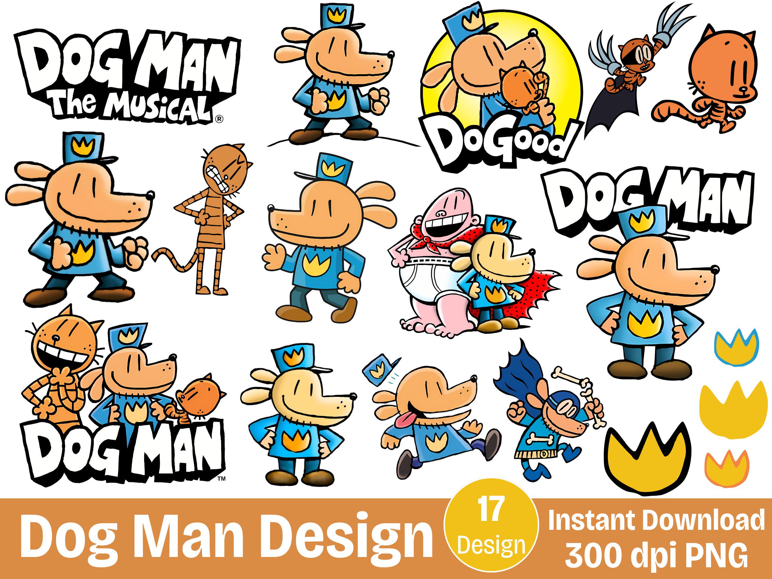 Dog Man PNG, Clipart, Bundle, Digital Download, Birthday, Printable ...