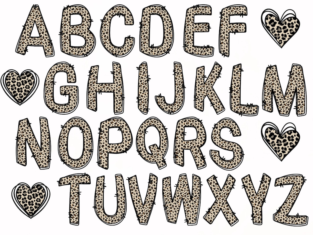 Doodle Alphabet Font PNG, Alphapack, Transparent Doodle, PNG Bundle ...