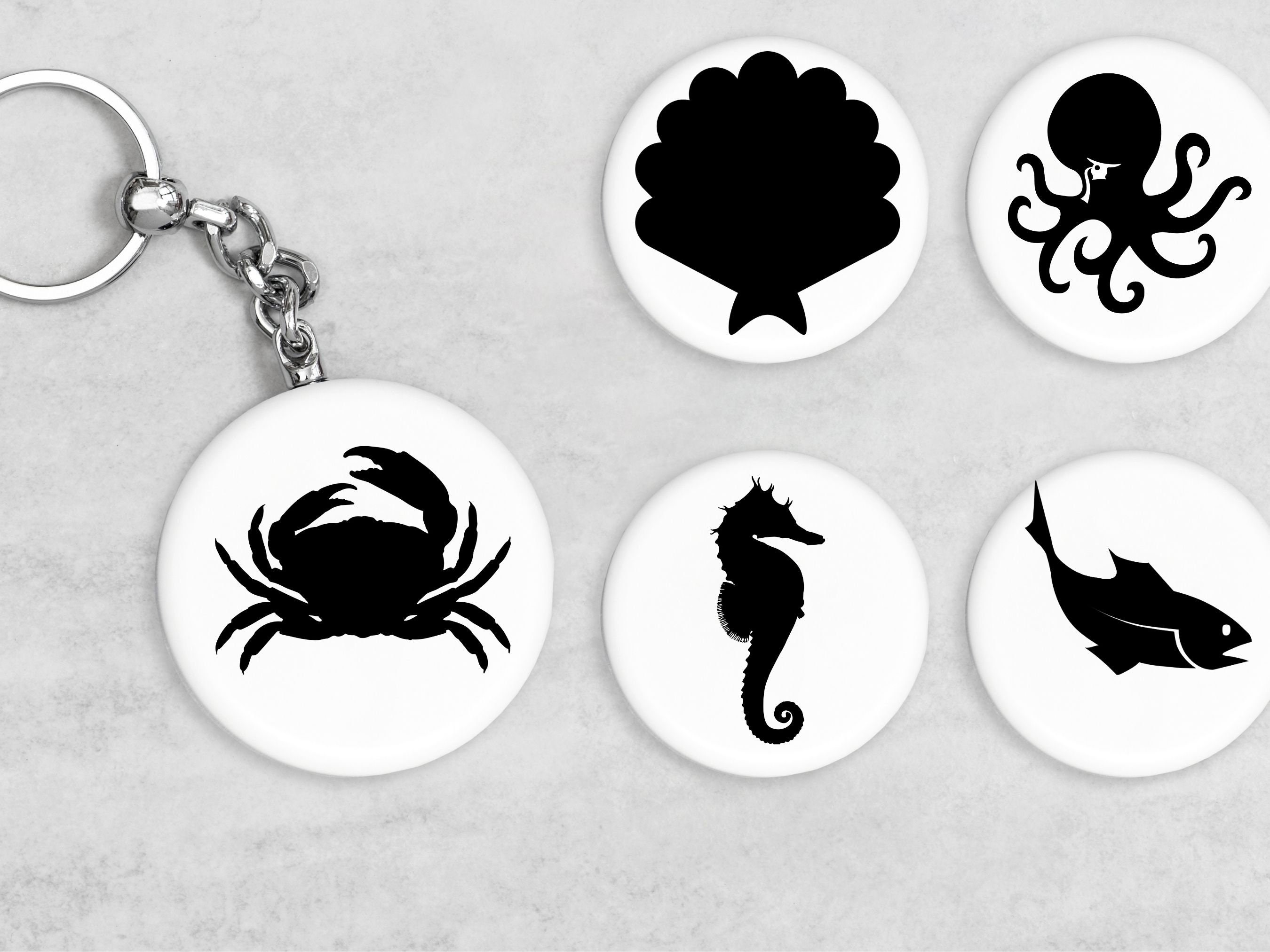 Sea Animal Svg,beach Svg,mermaid Svg,octopus Svg,seashell Svg ...