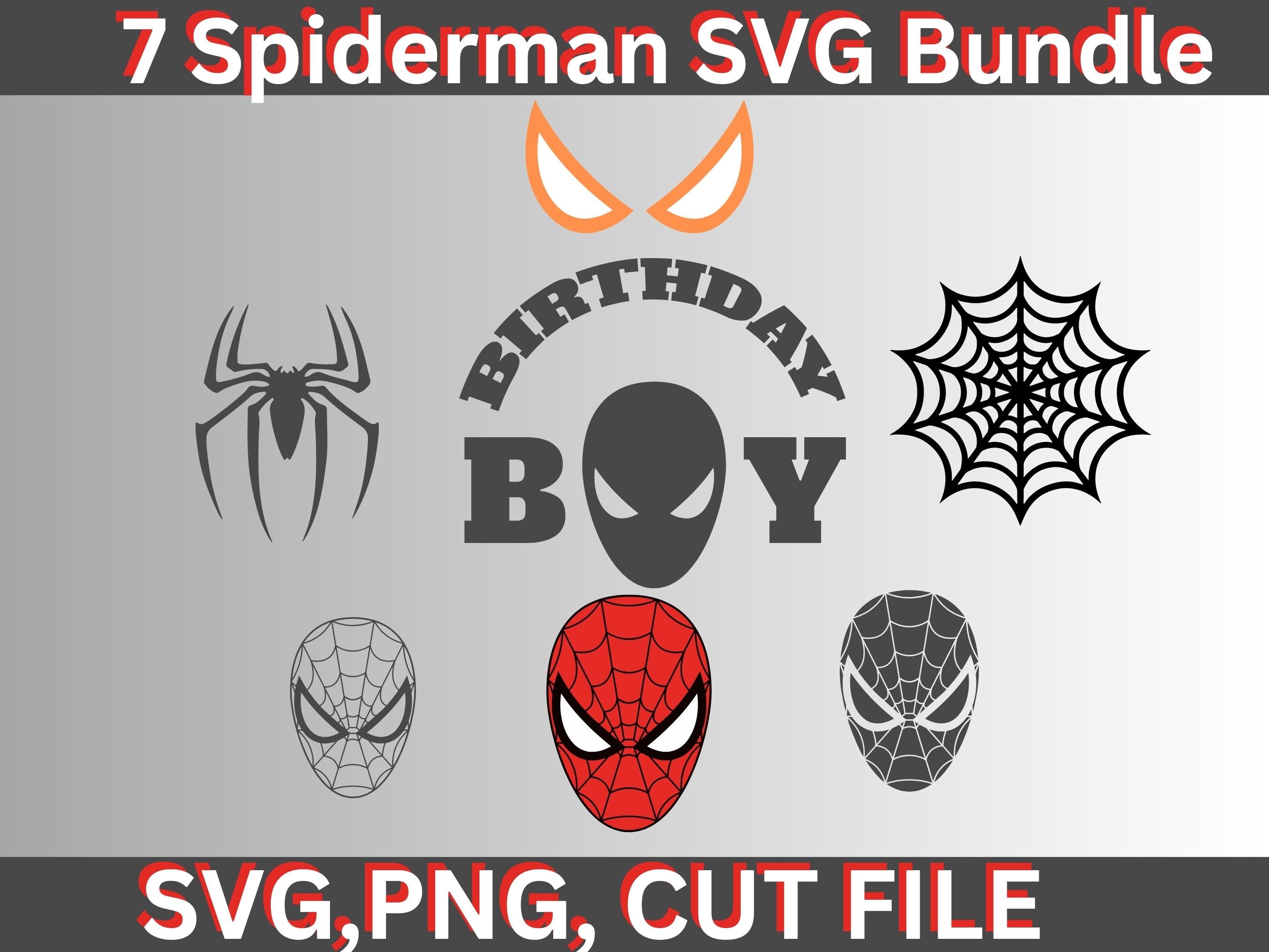 SPIDERMAN SVG Bundlespider-man Svg Cut File for Cricutspider - Etsy Israel