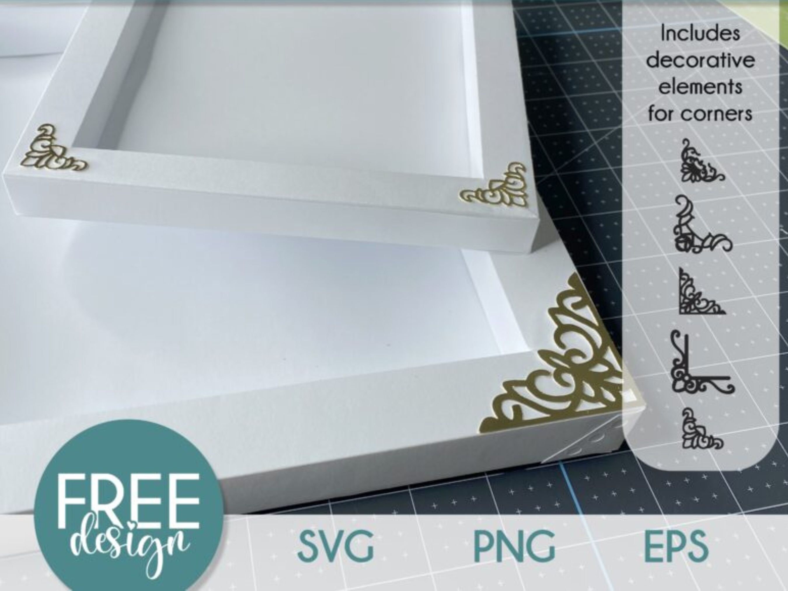 Paper Frame Svg, Creft Paper, Paper Frame, Svg, Eps Files, Digital ...