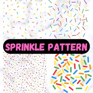 Sprinkle Pattern Svg,confetti Svg,bakery Svg,donuts SVG , Sprinkles Svg ...