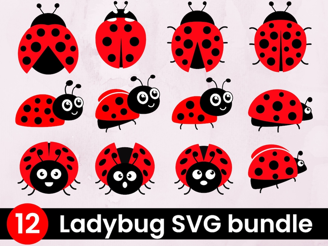 Ladybug SVG | Ladybug Bundle SVG Files | Ladybug SVG Layered | Ladybug ...