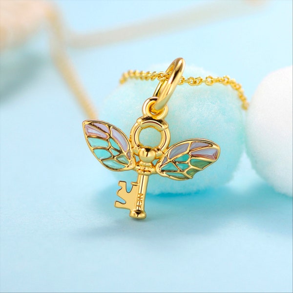 Winged Key - Etsy
