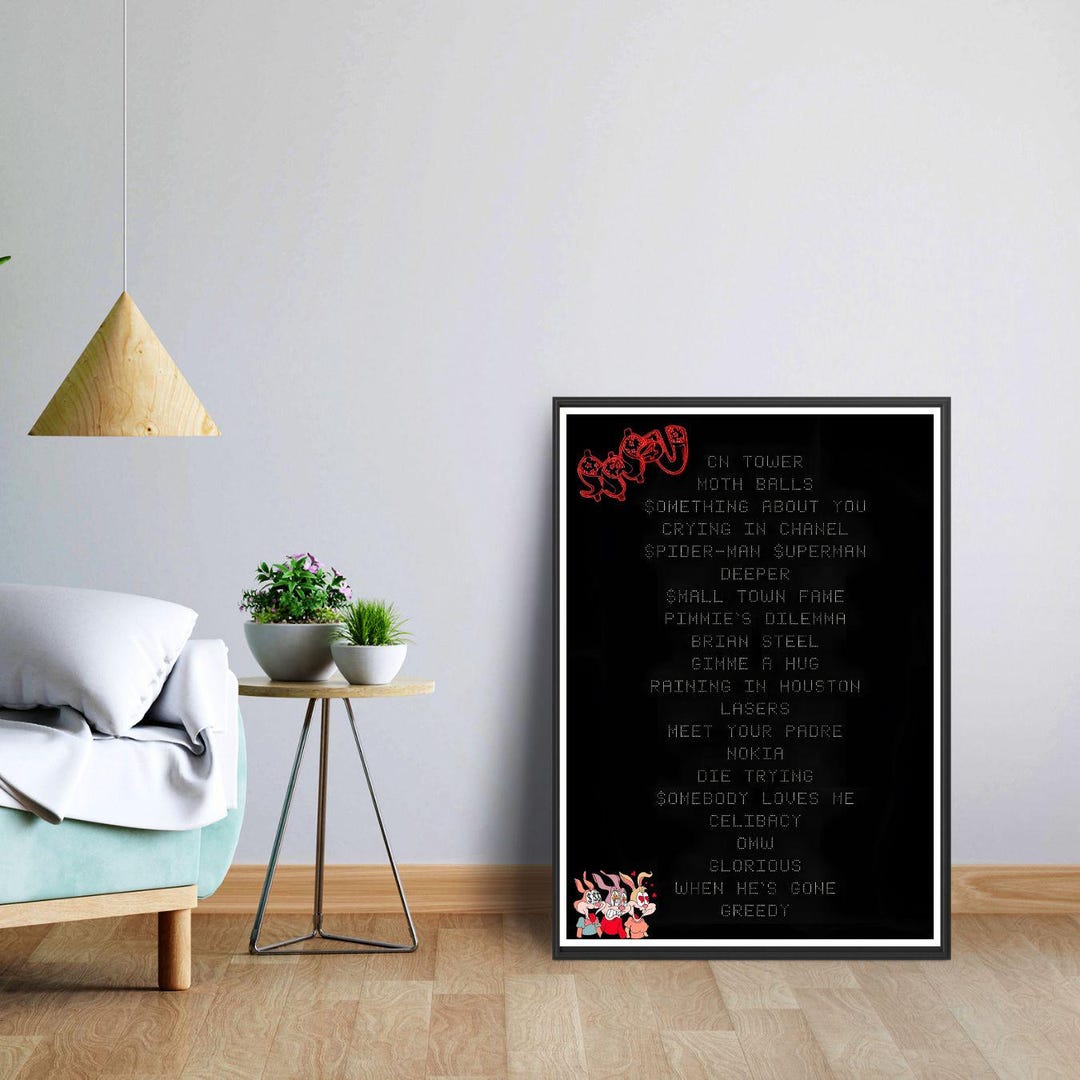 Drake New Album Cover Poster High-quality Music Art Print Hip-hop Wall ...