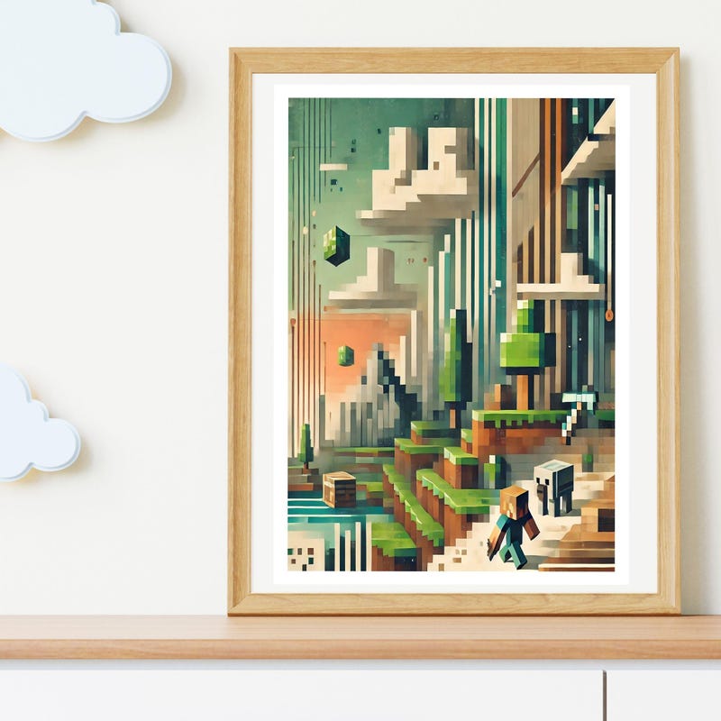 Mincraft Posters - Etsy