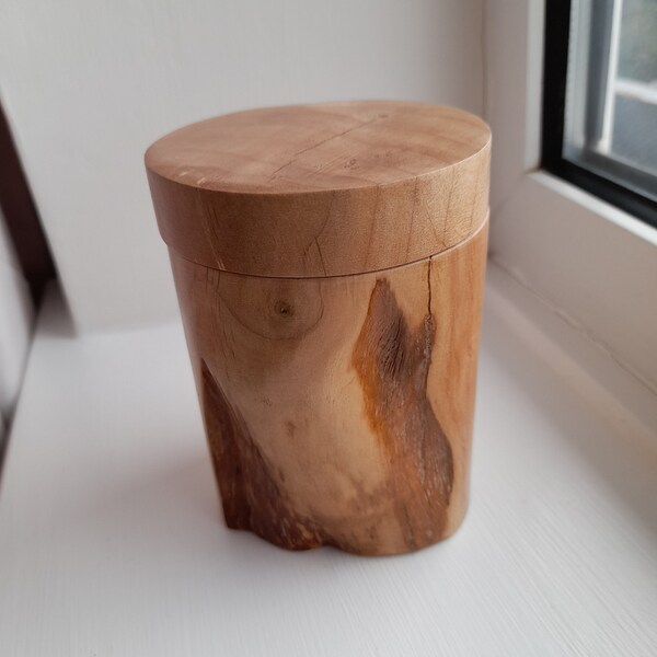 Wood Turned Box - Etsy