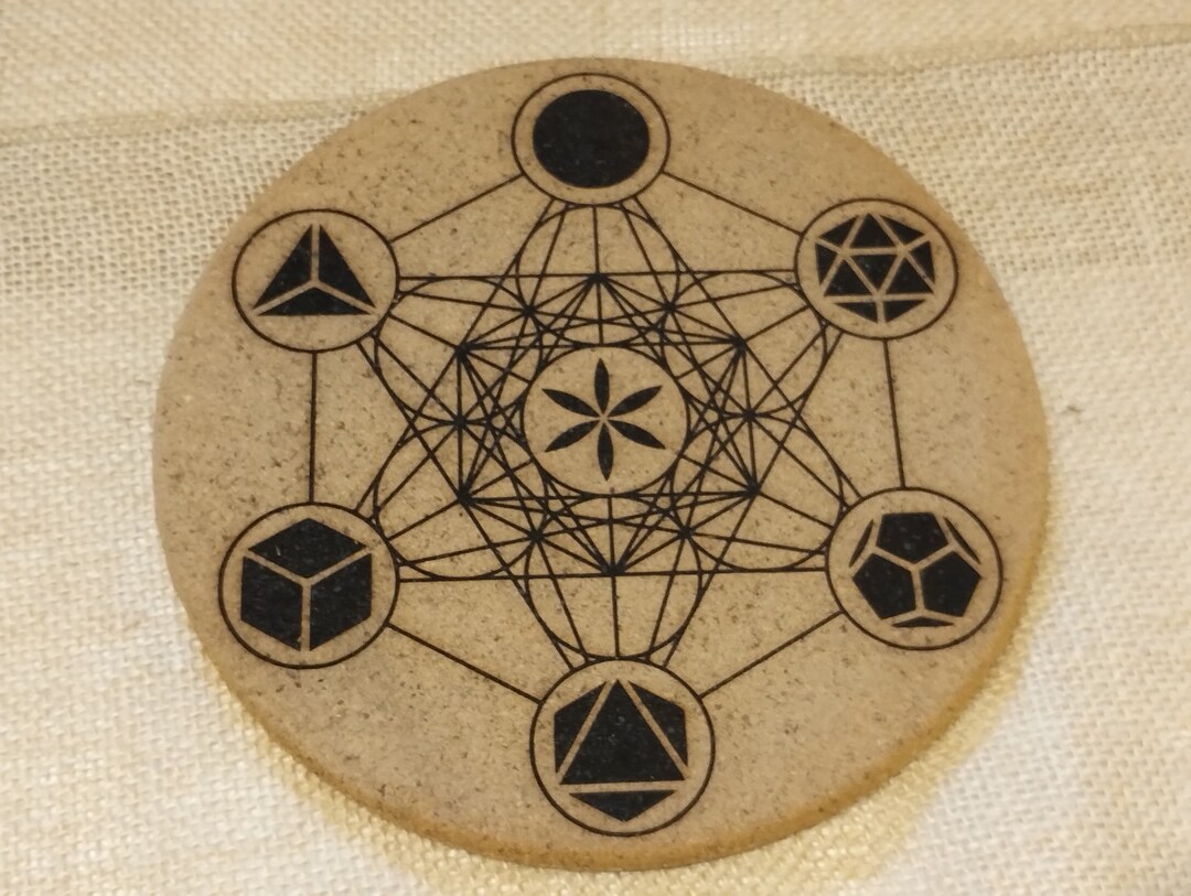 Metatron and the Platonic Solids - Etsy