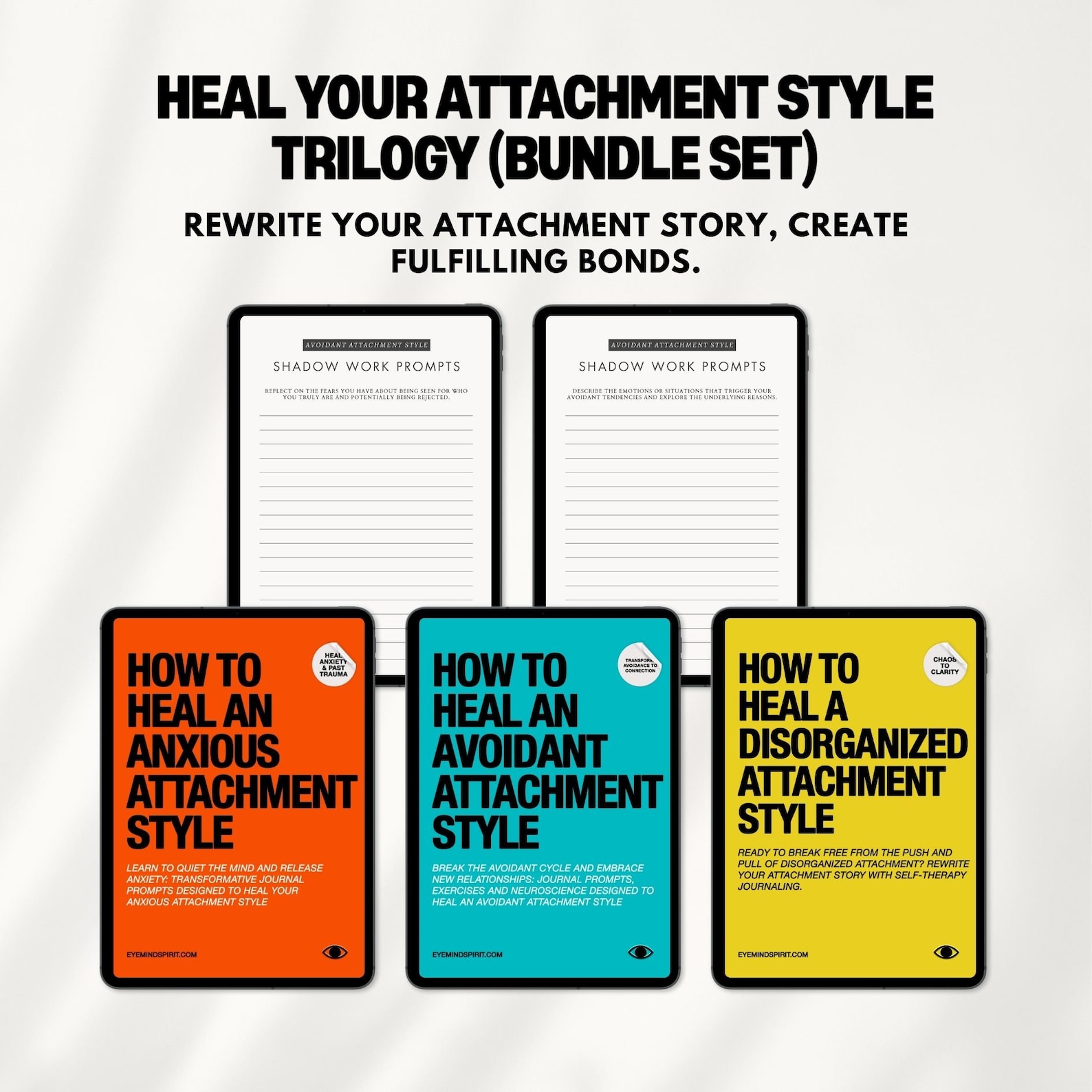Heal Your Attachment Style Trilogy: Transformative Guides for Anxious ...