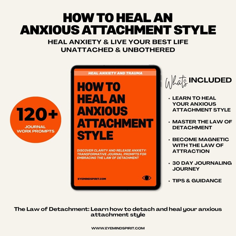 How to Heal an Anxious Attachment Style Unleash Your Best - Etsy