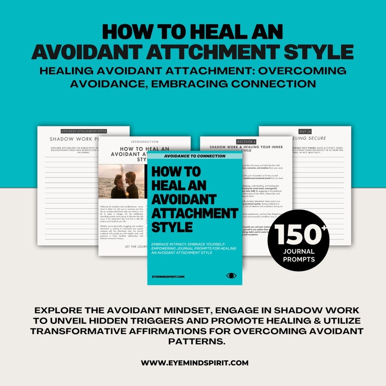 How to Heal an Avoidant Attachment Style: Self Therapy Journal - Etsy