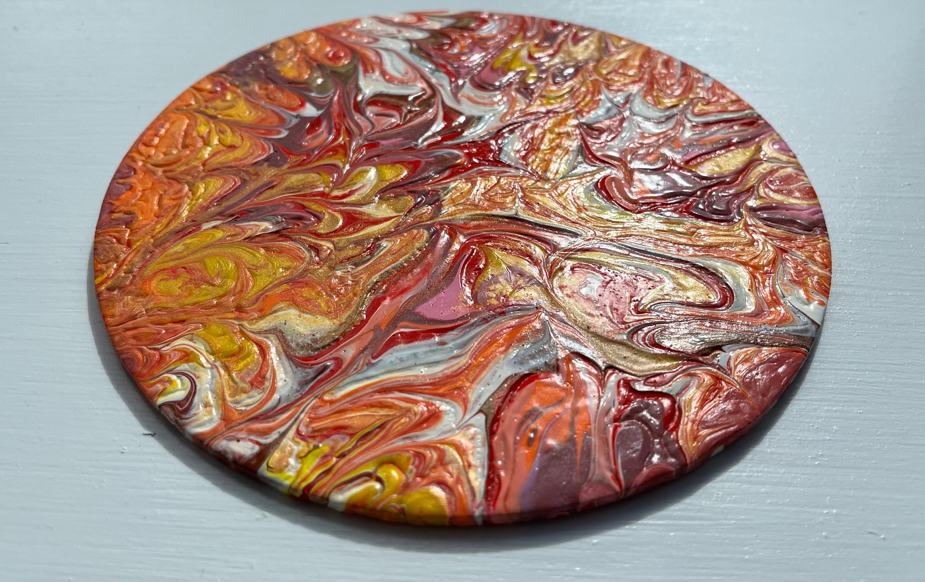 Acrylic Paint Pouring flamin Hot Cheetos - Etsy