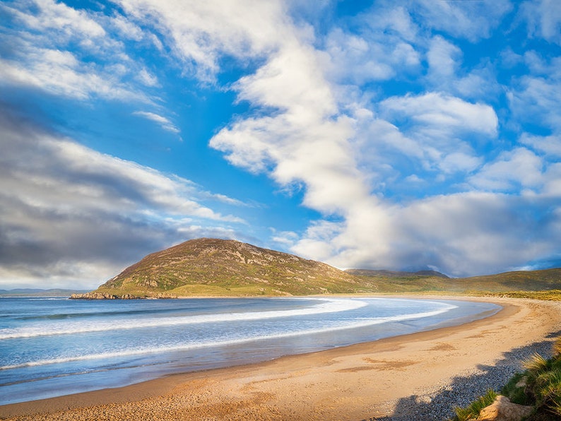 Donegal Landscape Photo, Inishowen, Tullagh Bay, Binnion Hill, Irish ...