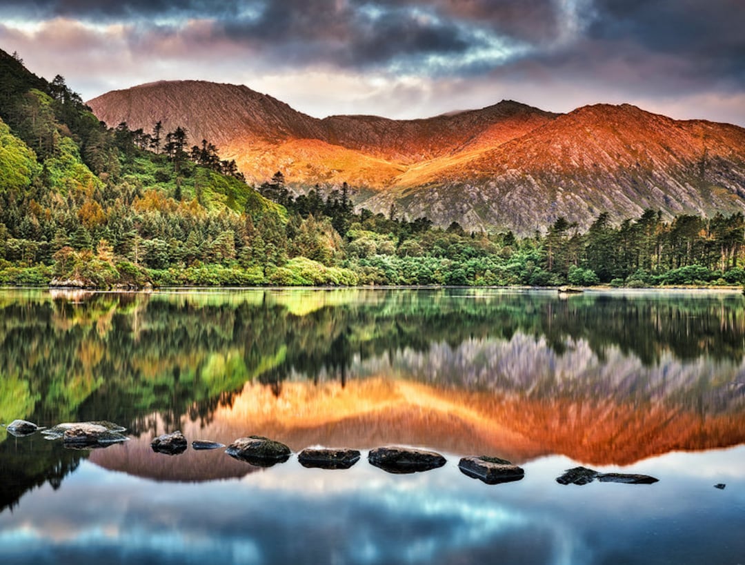Irish Landscape Photography Glanmore Lough County Kerry, Wall Decor ...