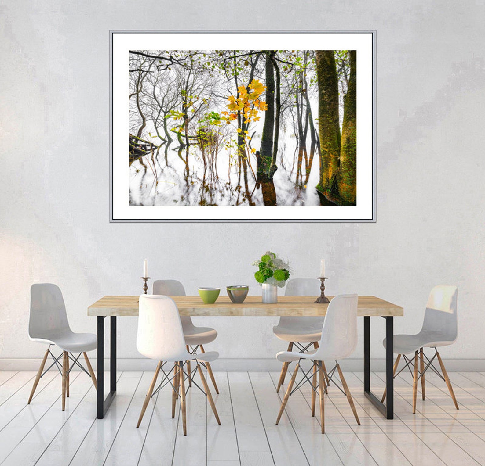Lough Neagh Reflection Print: Irish Landscape Photography, Northern ...