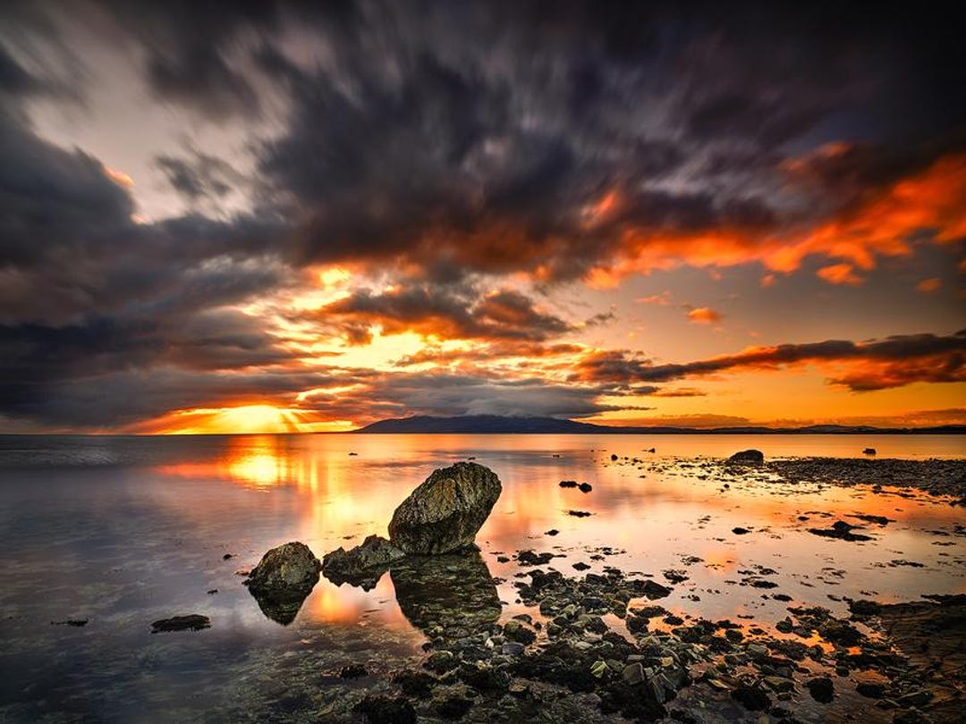 Mourne Mountains Irish Landscape Photography: Murlough Bay Sunset - Etsy