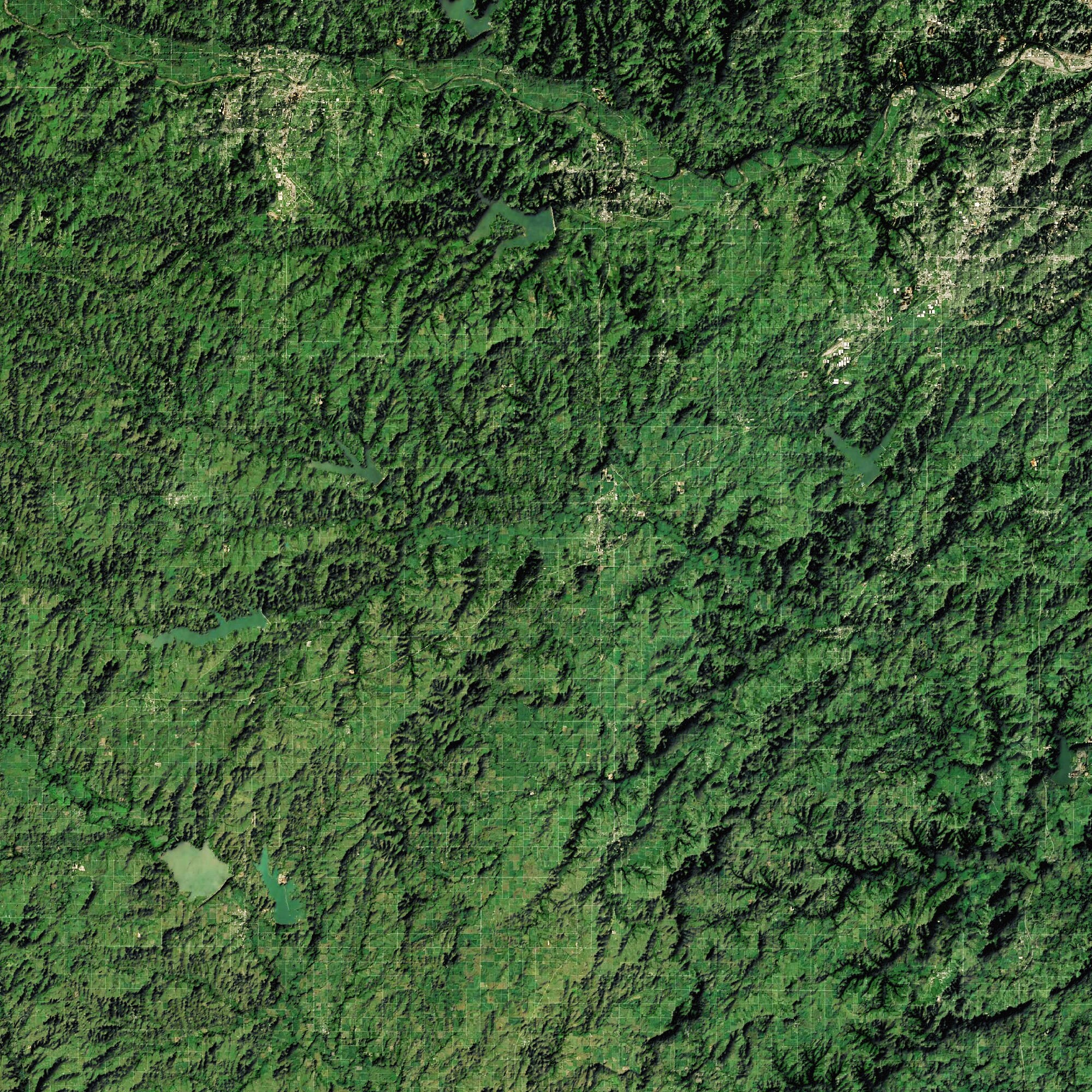 Kansas High-resolution Satellite Imagery US Printable Map Poster - Etsy