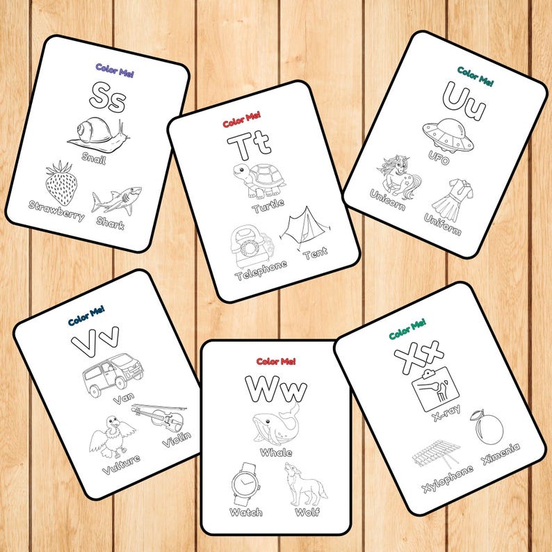 27 Alphabet Coloring Pages,painting for Kids.alphabet Coloring ...