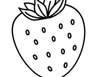 Help Your Kids Learn Fruits With Fun, Printable Coloring Pages for Kids ...