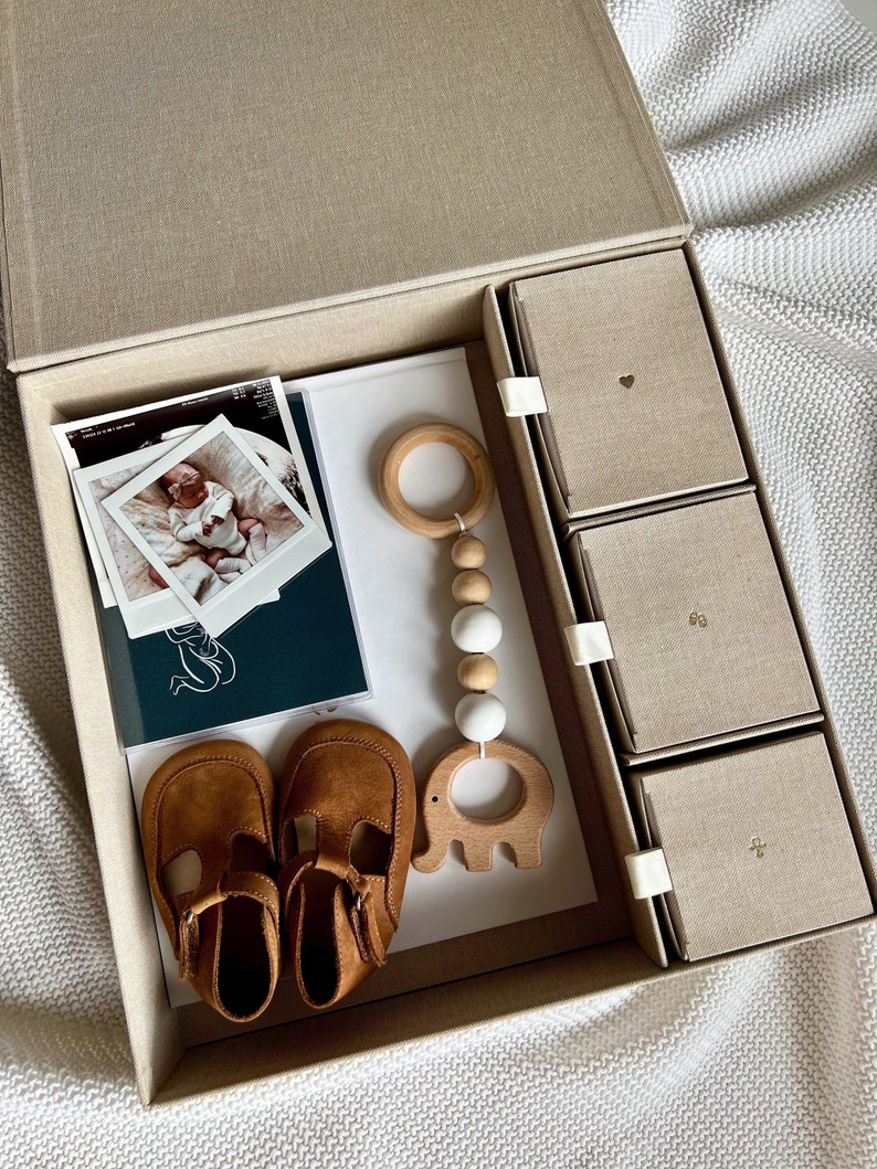Baby Memory Box Baby Keepsake Box Baby Shower Gift Newborn Gift Gift ...