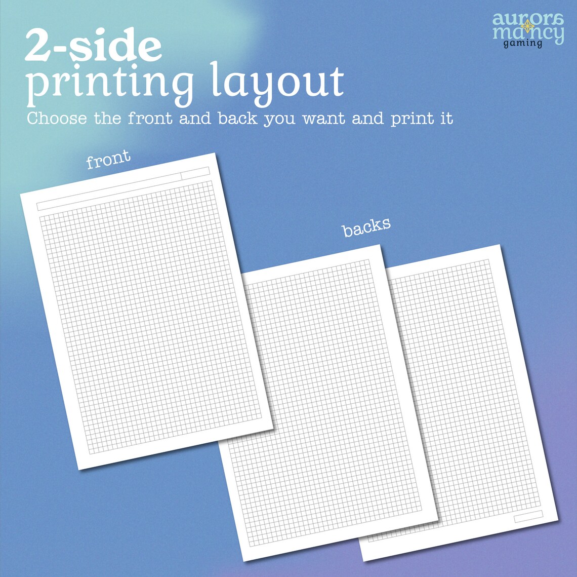 Printable Graph Paper Digital Paper Template A4 & A5 Download PDF - Etsy