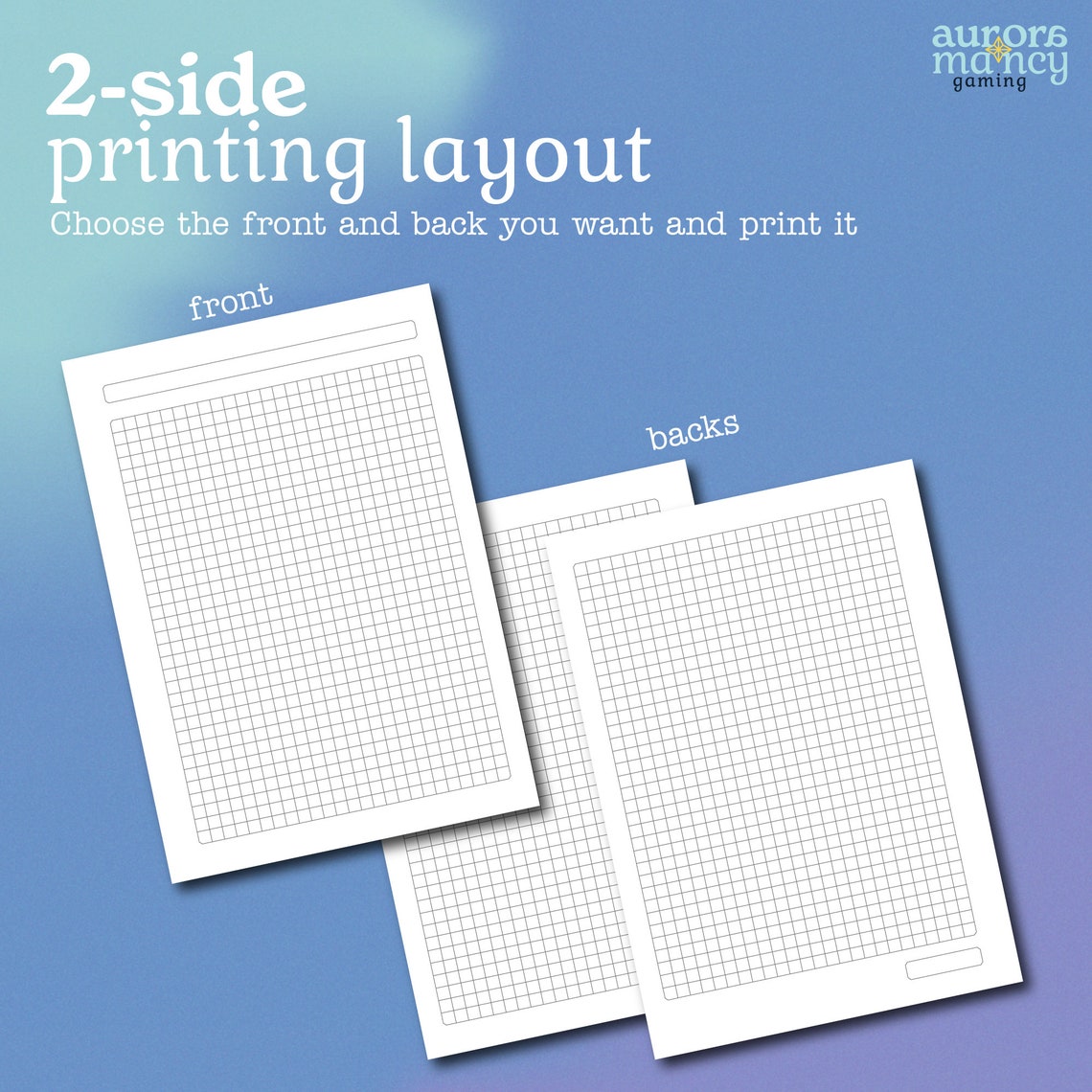 Printable Graph Paper | Digital Paper Template | A5 | Download PDF - Etsy